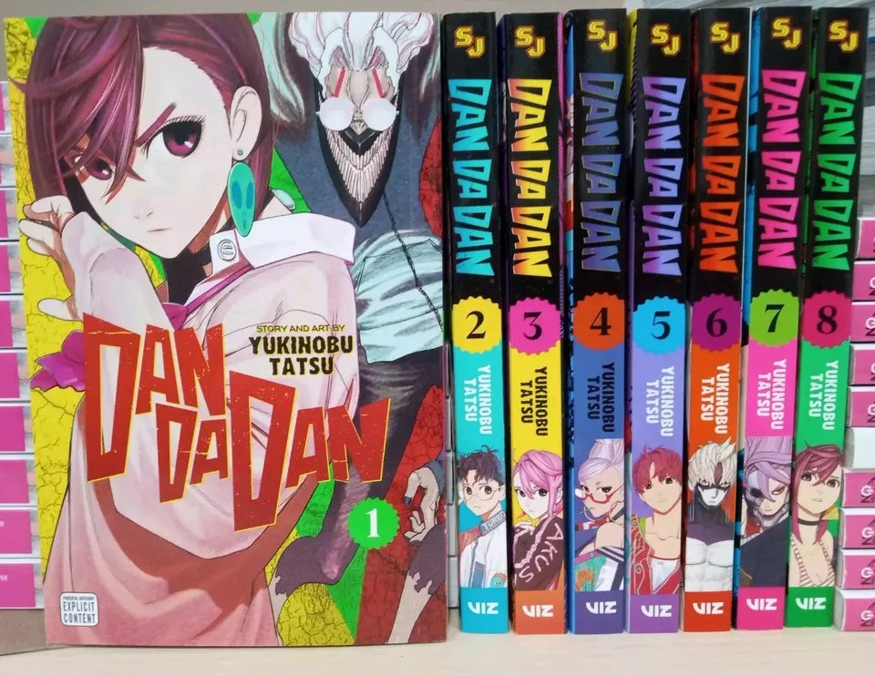 DanDaDan Vol. 1-8 Complete Manga Box Set *FREE SHIPPING in U.S.* – BKManga